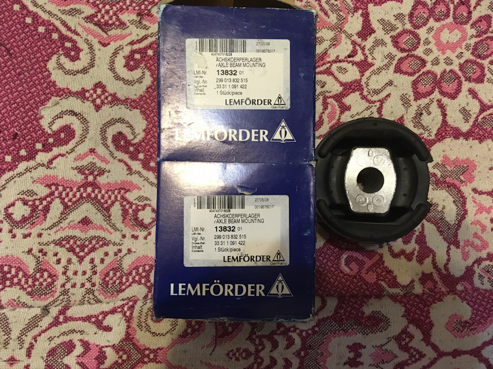 33311091422 Резинометаллический шарнир BMW | Запчасти на DRIVE2