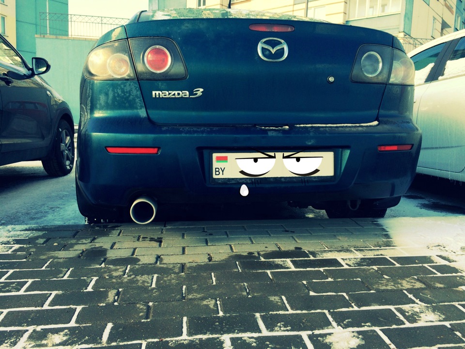 BUzzER ZZ101X — Mazda 3 (1G) BK, 2 л, 2007 года | стайлинг | DRIVE2