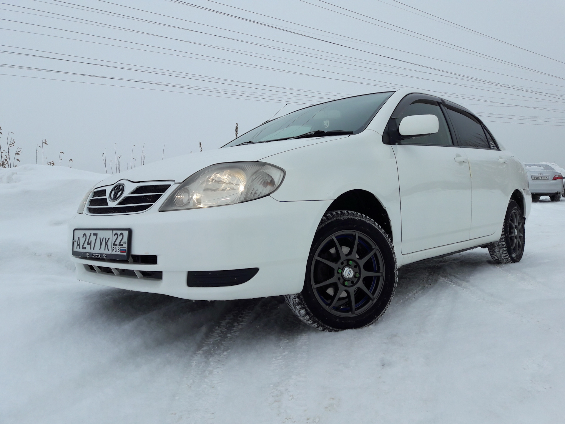 Вставки под дерево — Toyota Corolla (120), 1,5 л, 2001 года | стайлинг ...