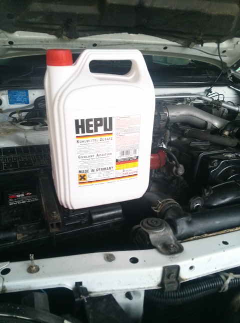 P999G12005 Антифриз (красный) 5 литров HEPU | Запчасти на DRIVE2