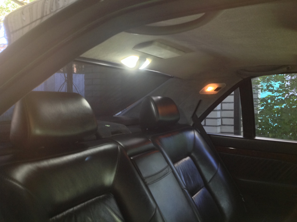 Да будет LED! — Mercedes-Benz S-Class (W140), 5 л, 1997 года ...