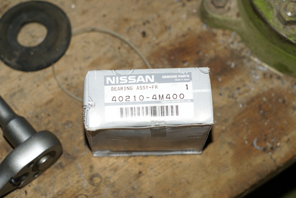 Ступичные подшипники. — Nissan AD (Y11), 1,8 л, 2001 года | визит на ...