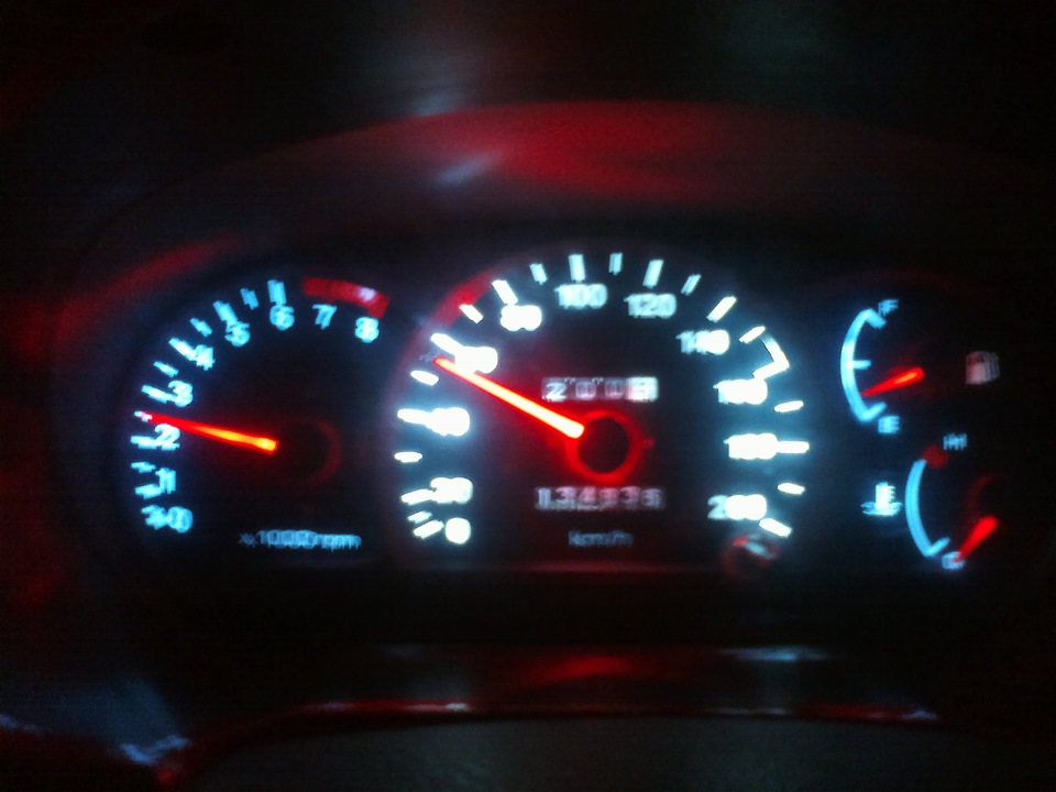 3х уровневая подсветка приборной панели часть 1 — Hyundai Accent (2G ...