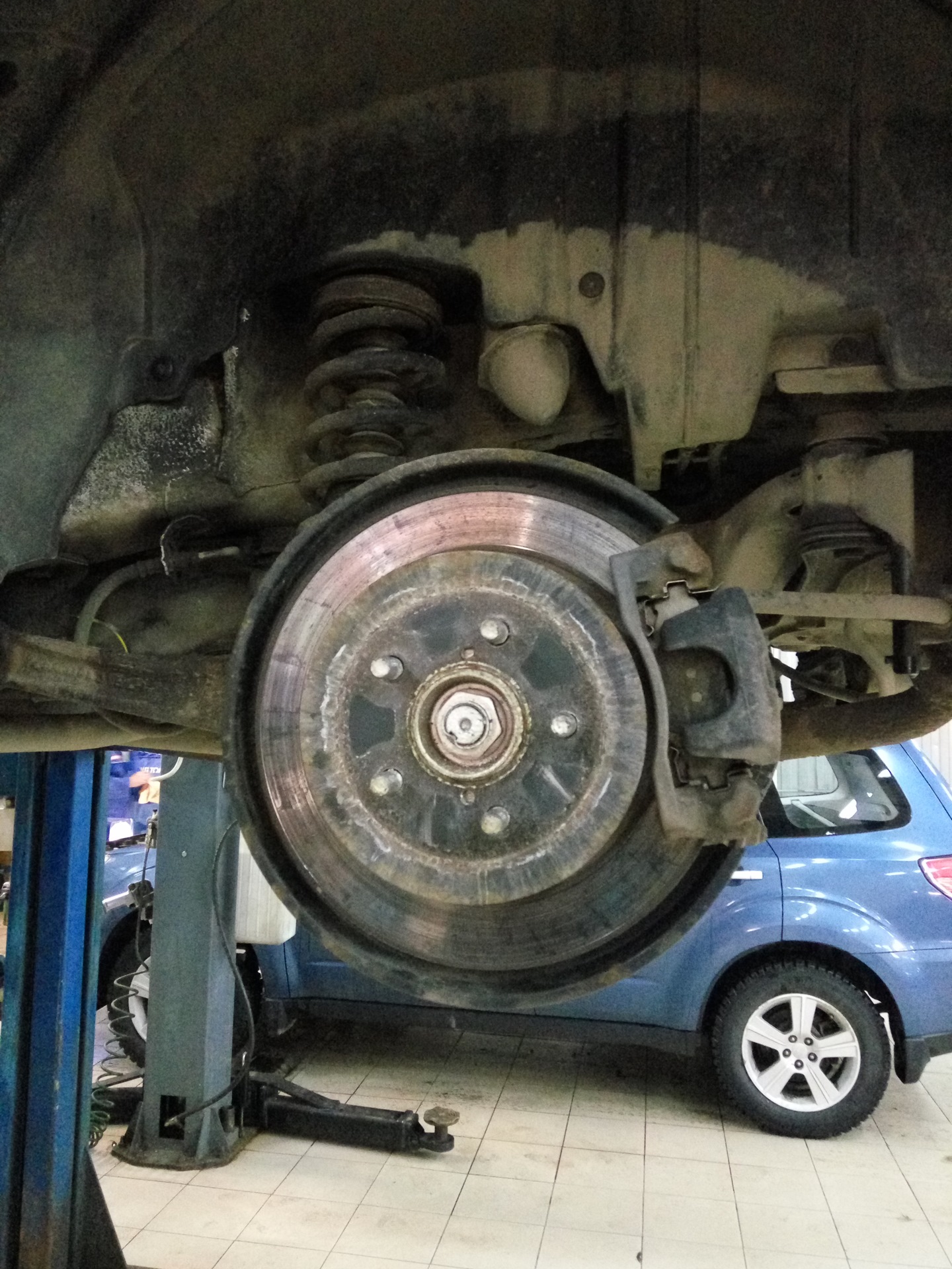 Добрался до Плеяды или "первое" ТО после покупки. — Subaru Outback (BP ...