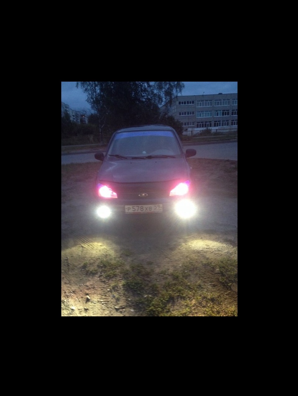 фары теперь хамелион — Lada Калина Хэтчбек (1G), 1,6 л, 2008 года ...