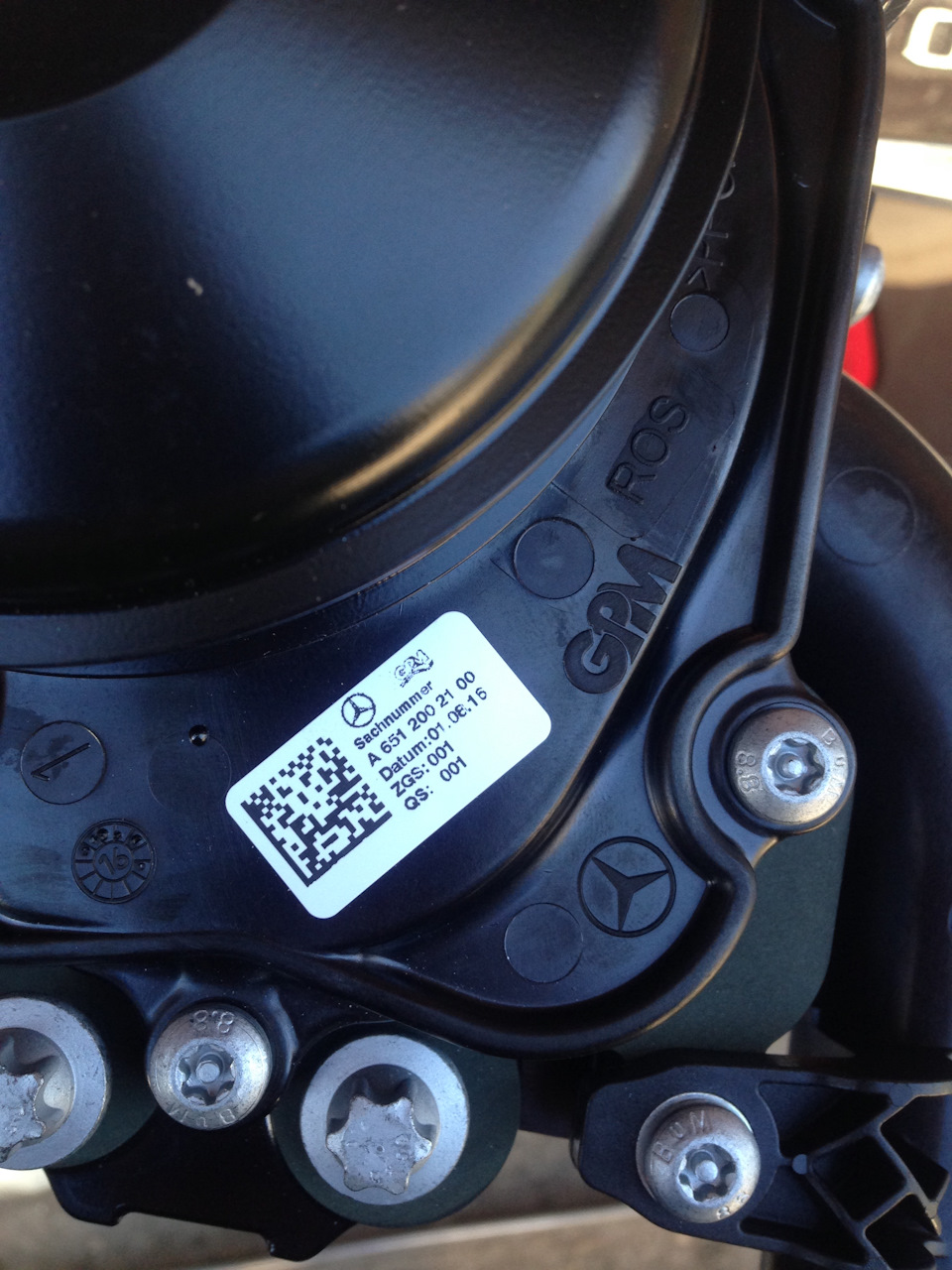 A6512002100 Насос системы охлаждения MERCEDES | Запчасти на DRIVE2