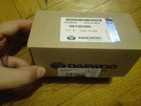 96130396 Фильтр топливный GM | Запчасти на DRIVE2