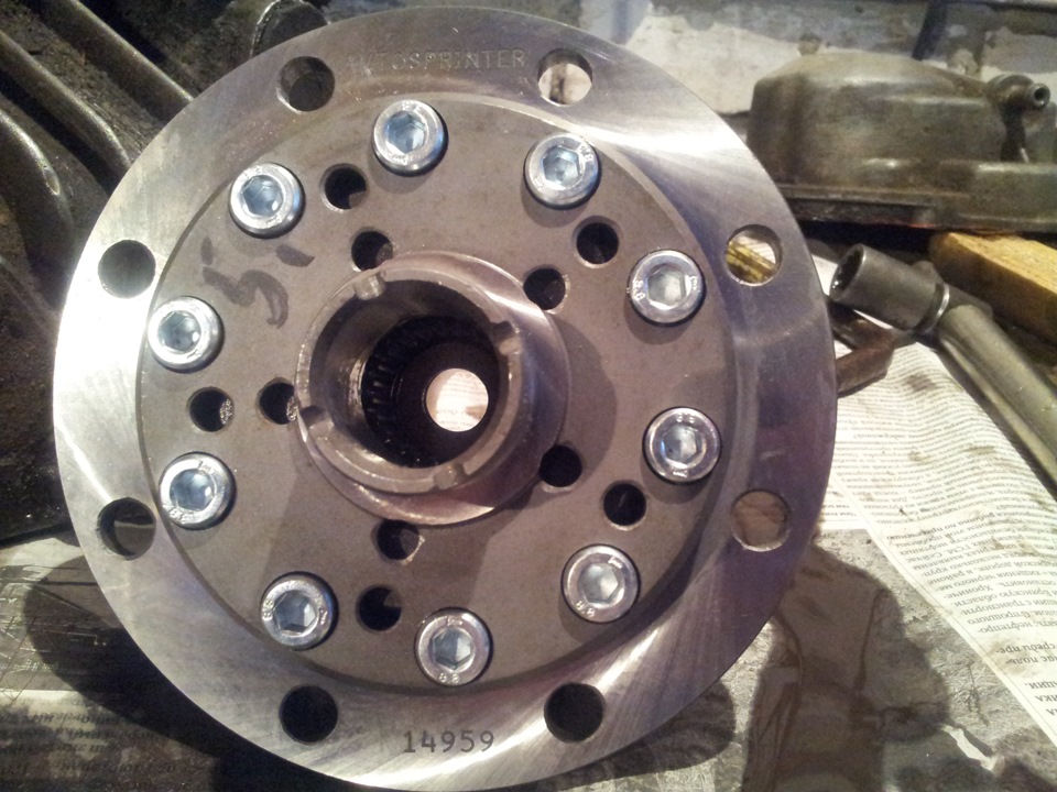 ч.2 Сборка кпп, блока на месте — Lada 21085, 1,5 л, 1993 года | тюнинг ...