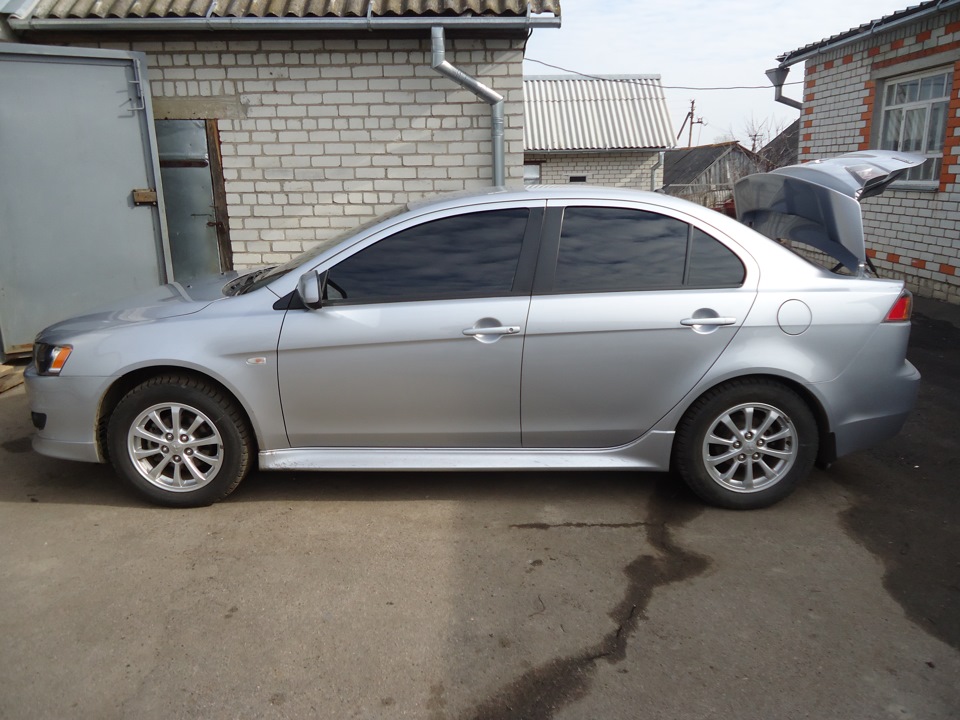 переобулся и я — Mitsubishi Lancer X, 1,5 л, 2011 года | фотография ...