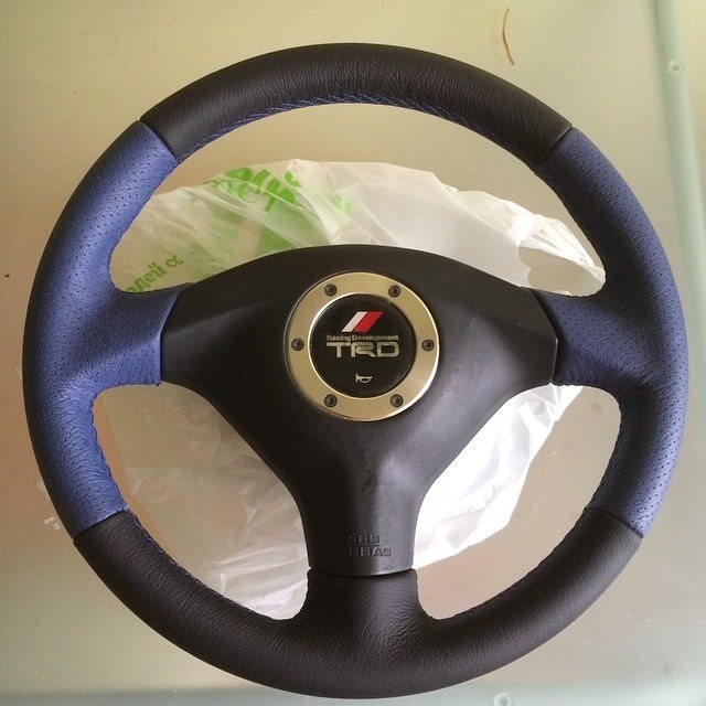 Руль TRD — Toyota Curren, 2 л, 1998 года | тюнинг | DRIVE2