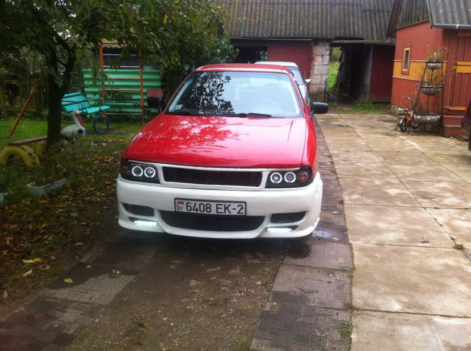 дхо в бампер — Audi 80 (B3), 1,8 л, 1991 года | тюнинг | DRIVE2