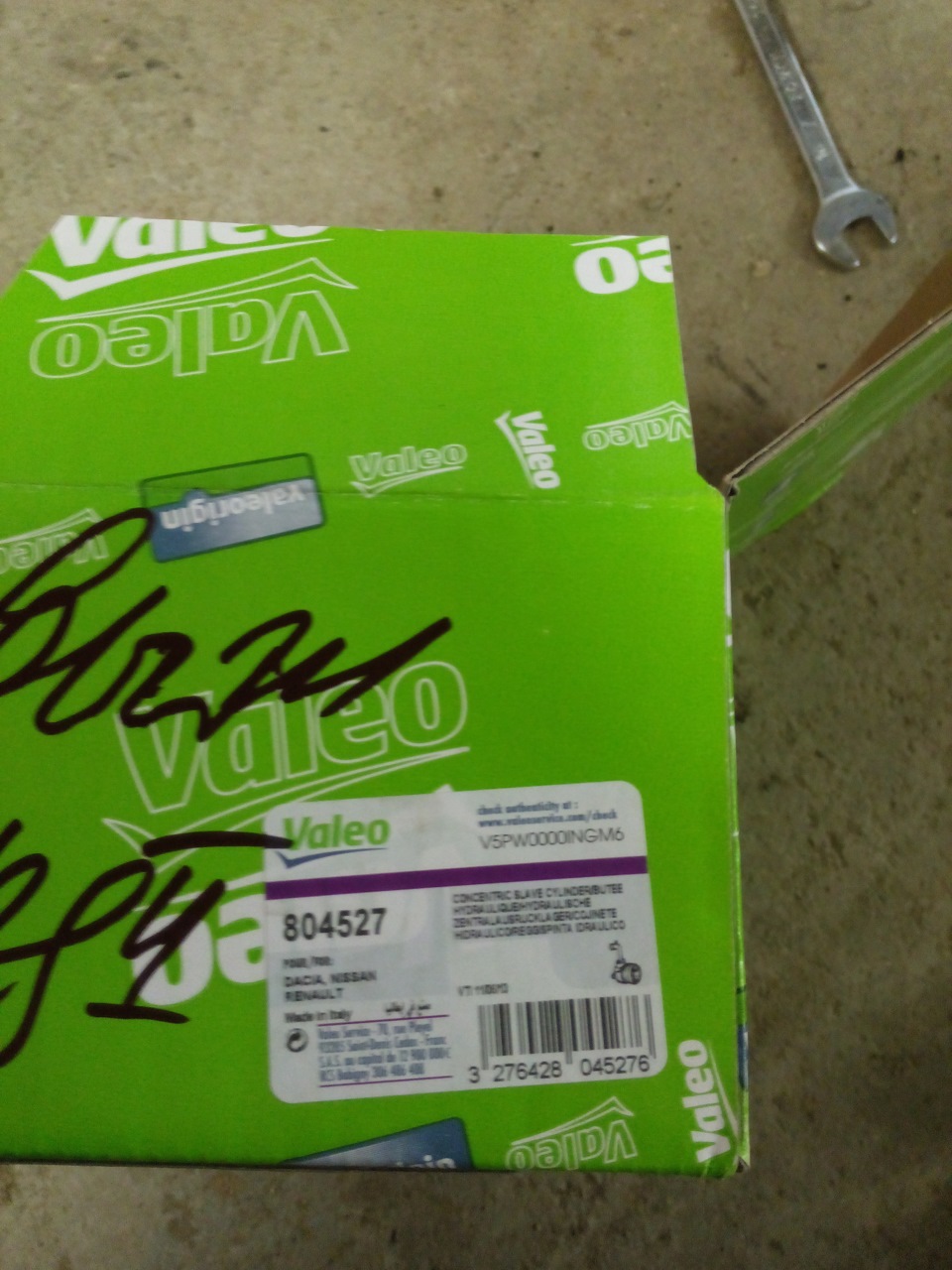 804527 Центральный выключатель, система сцепления Valeo | Запчасти на ...