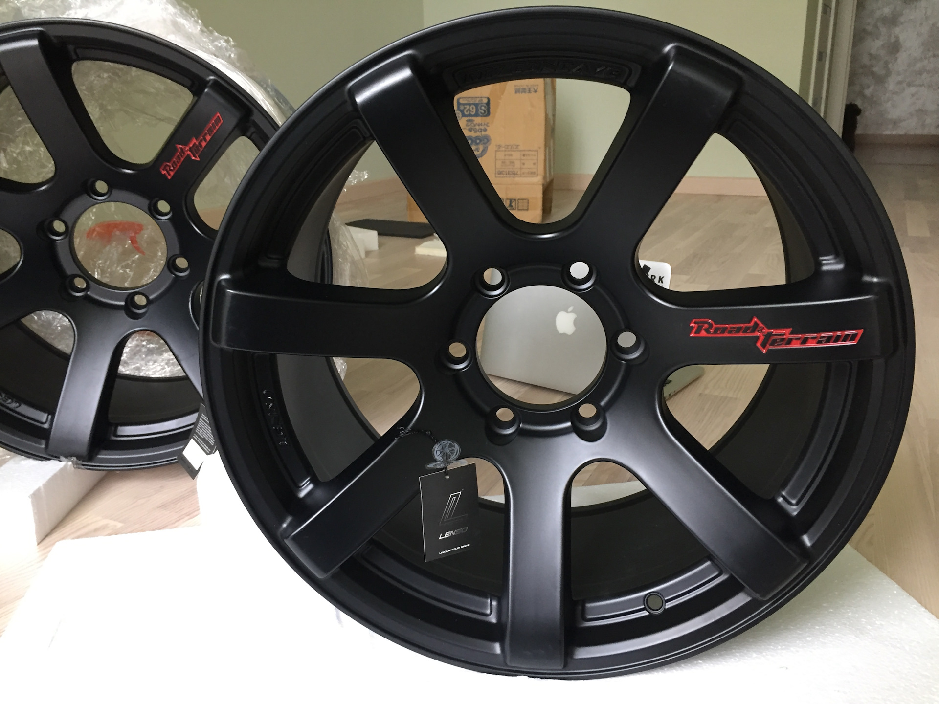 1.8. Новые диски LENSO RT7 Concave R18 Matte Black. Клонирование ...