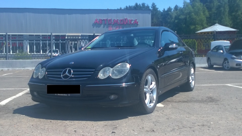 Знакомство. — Mercedes-Benz CLK (W209), 2,7 л, 2004 года | покупка машины | DRIVE2
