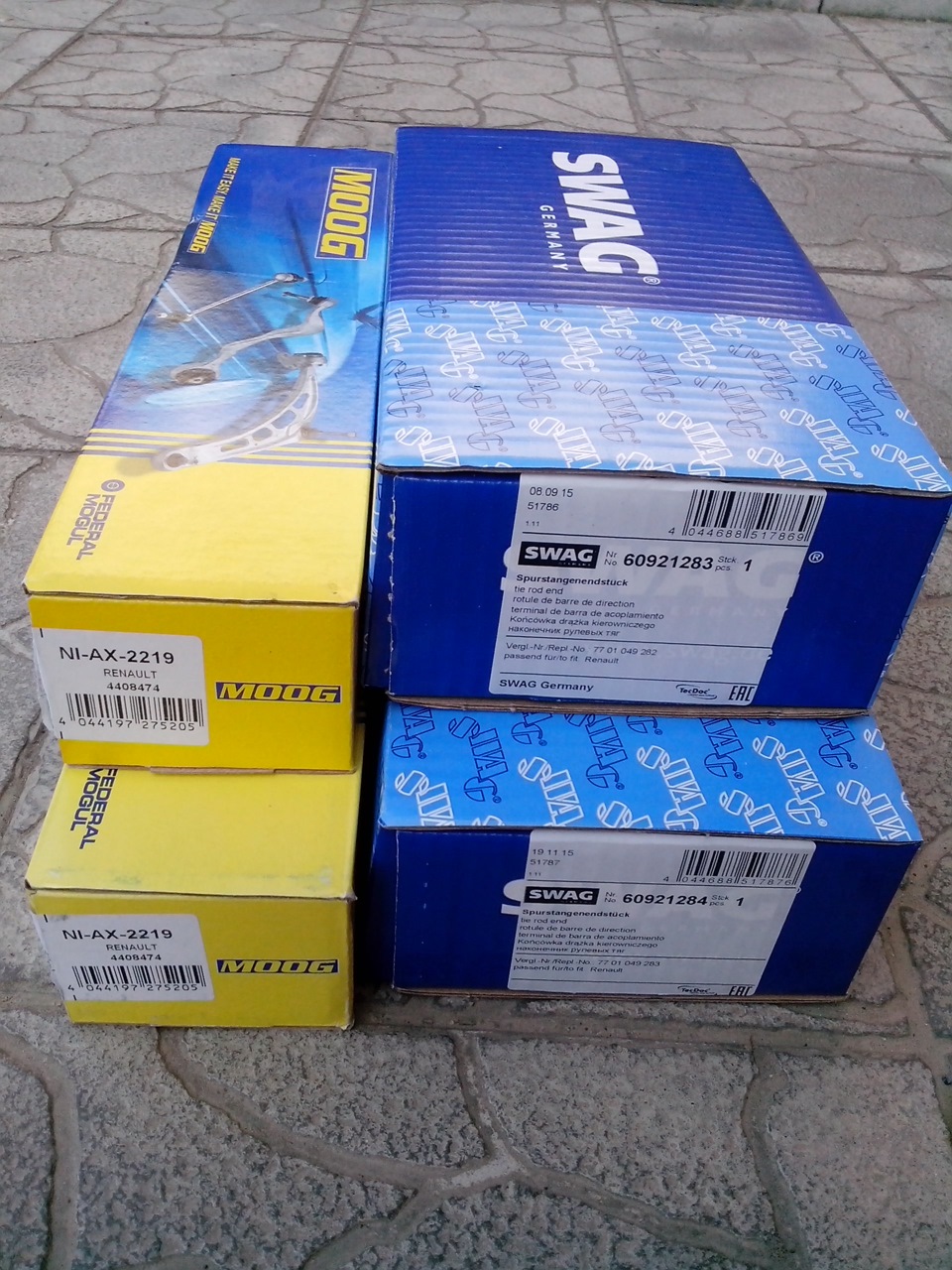 7701049282 Наконечник рулевой тяги лев RENAULT | Запчасти на DRIVE2
