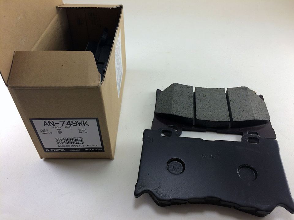 Восстановление суппортов akebono (финал). — Infiniti EX, 3,5 л, 2008 ...