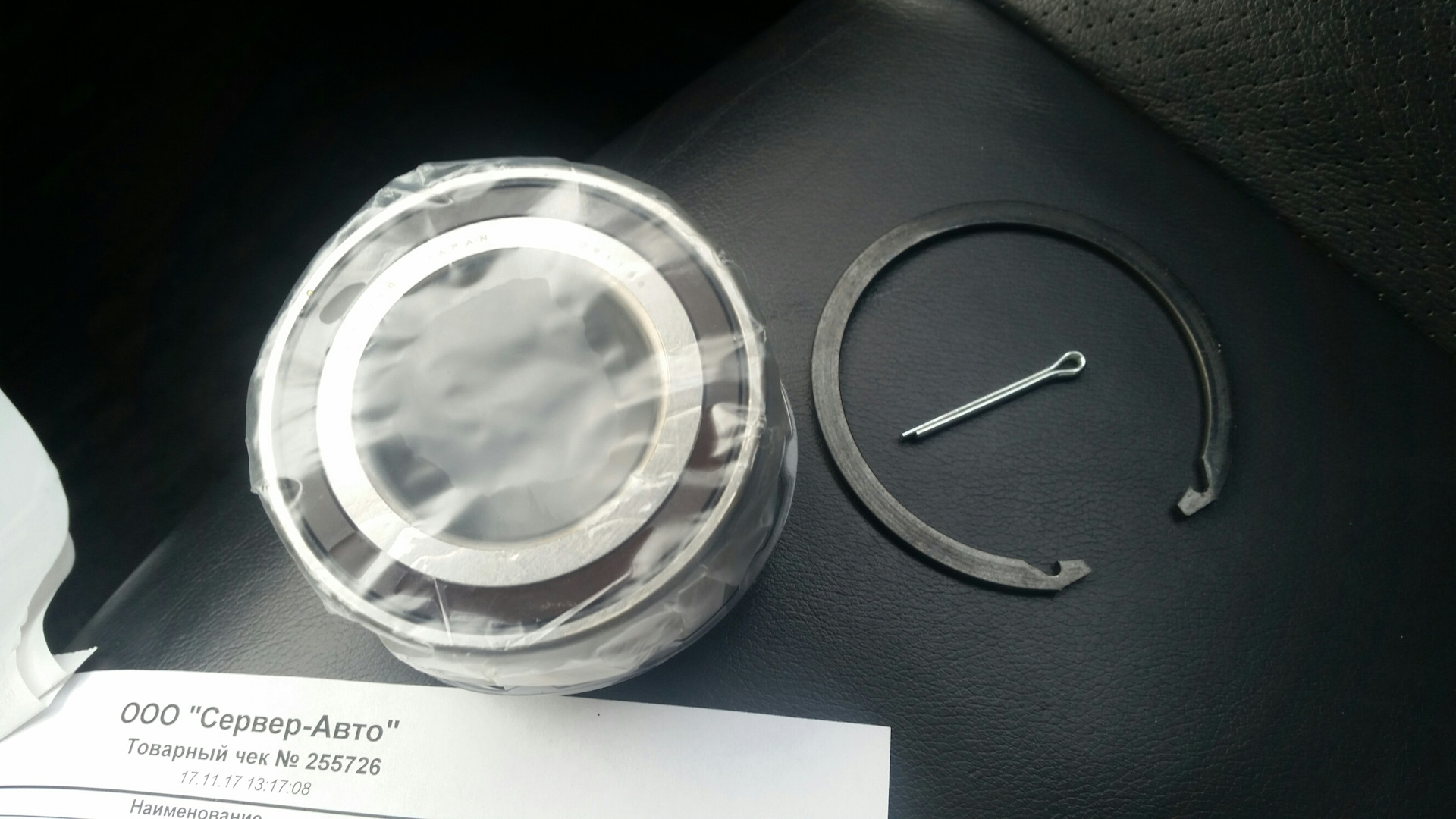 Замена ступичного подшипника — Mitsubishi Outlander XL, 3 л, 2011 года ...