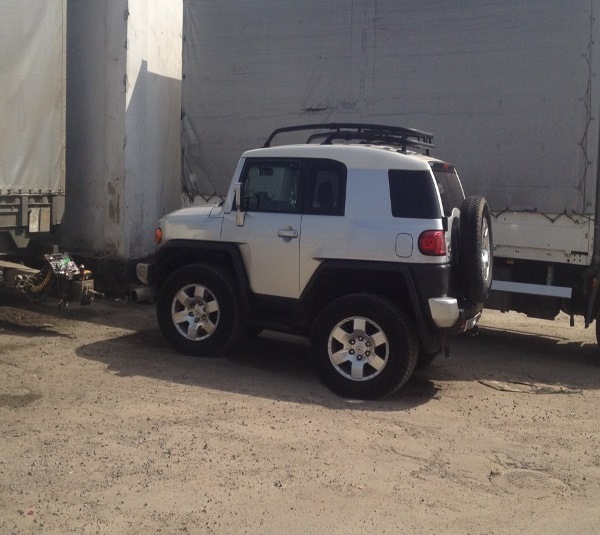 FJ mini — Toyota FJ Cruiser, 4 л, 2006 года | фотография | DRIVE2