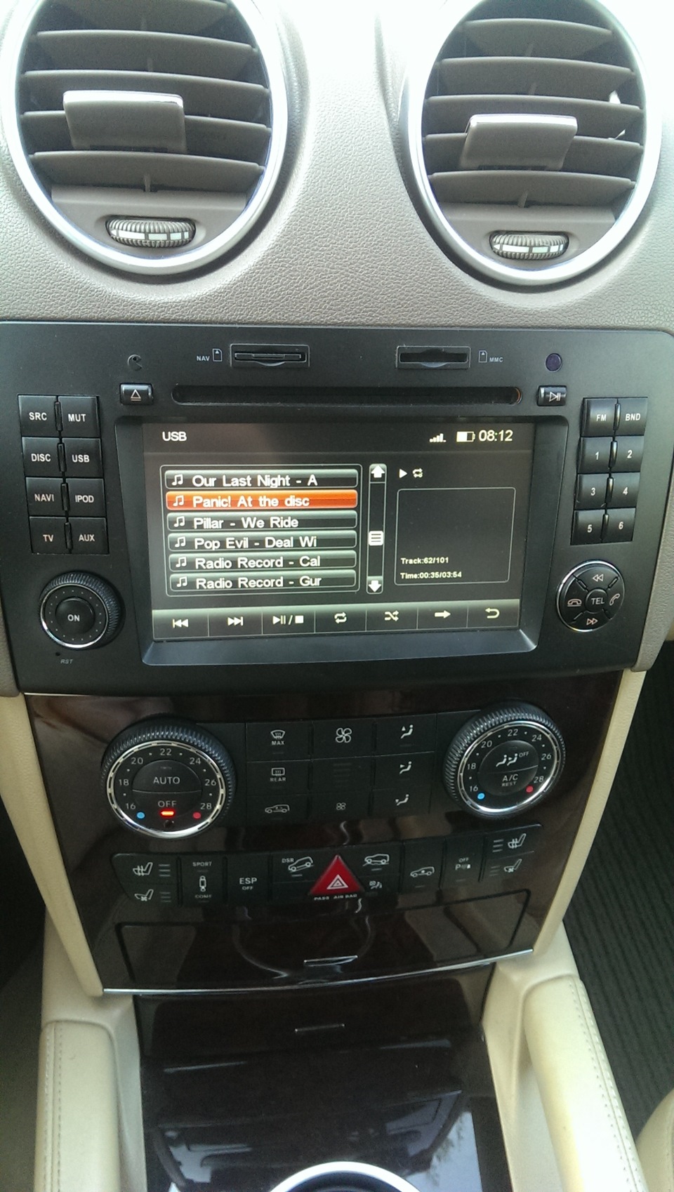 Камера заднего вида! — Mercedes-Benz M-Class (W164), 3 л, 2008 года ...