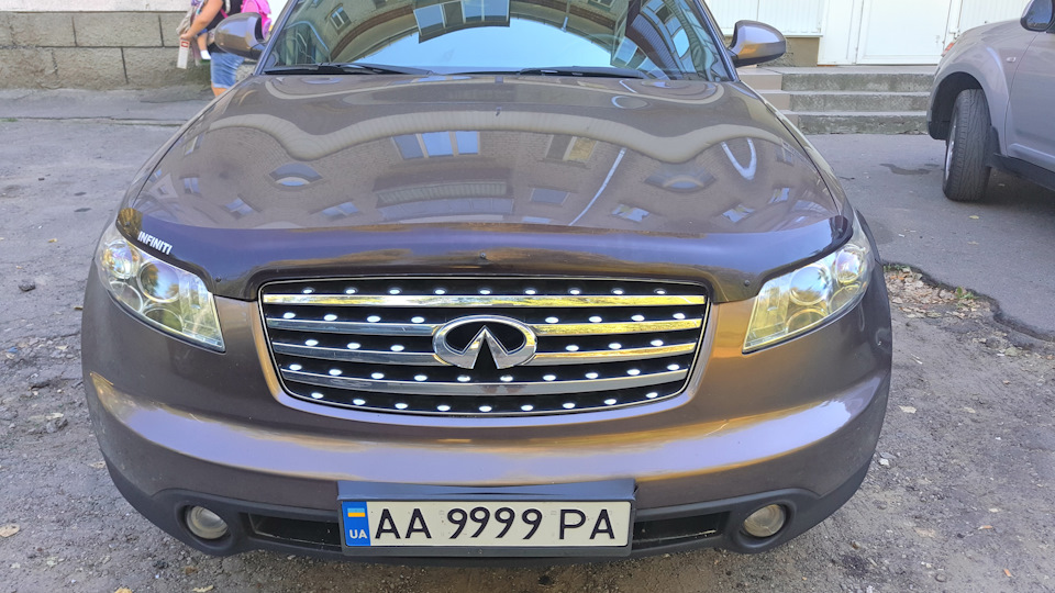 Infiniti FX (1G) 4.5 бензиновый 2003 | Газированный Башмак на DRIVE2