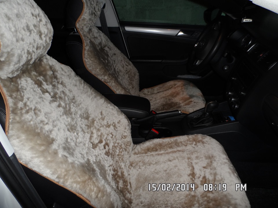 №5 Накидки на автокресла — Volkswagen Jetta VI, 1,4 л, 2012 года ...