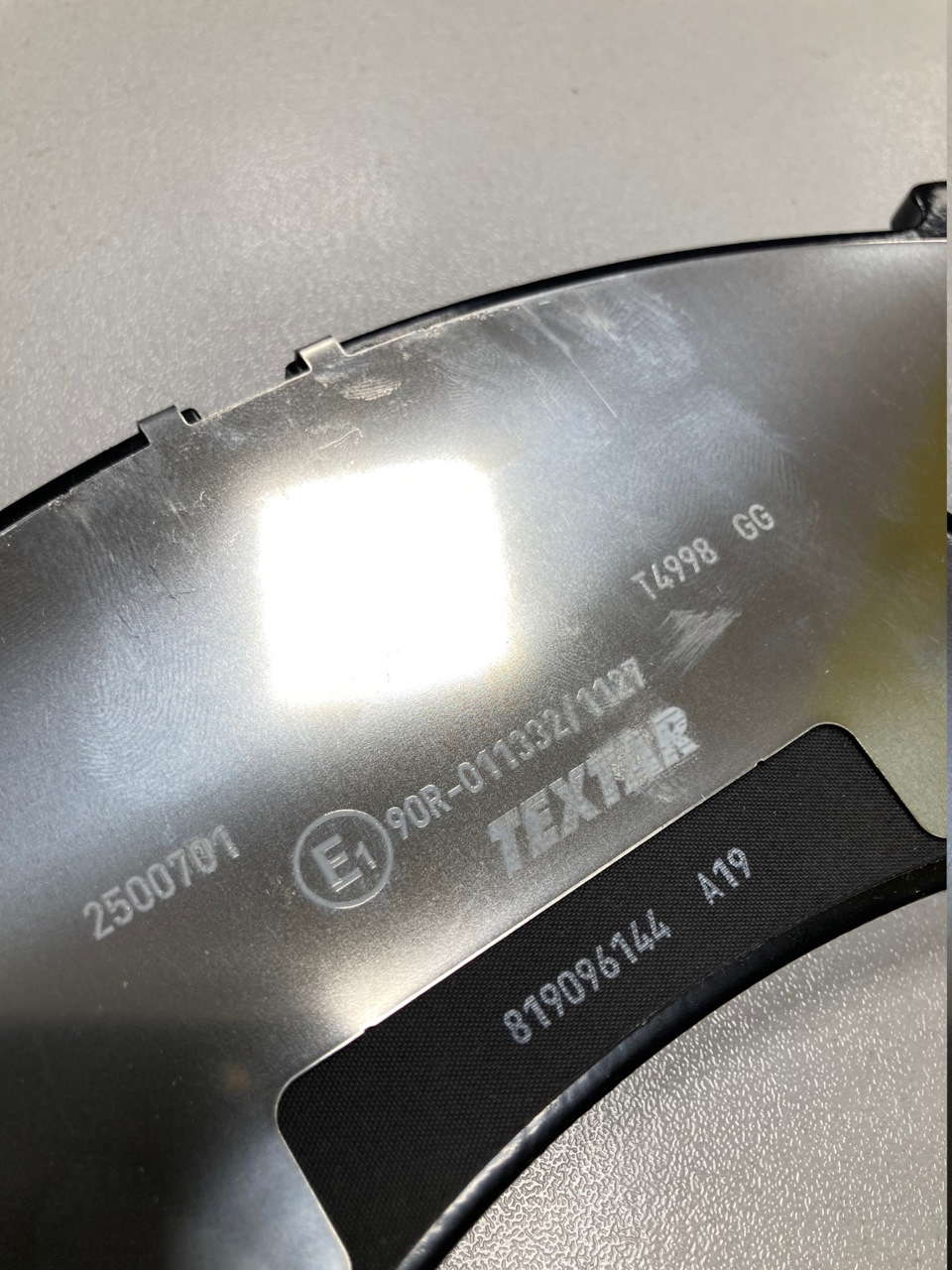 2500701 Комплект тормозных колодок. Передняя ось TEXTAR | Запчасти на ...