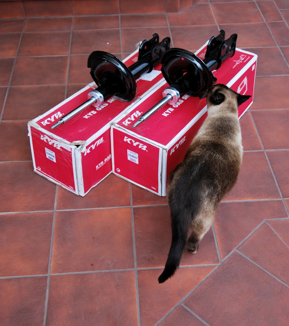 KAYABA) ) ) — Hyundai Santa Fe (2G), 2,7 л, 2008 года | запчасти | DRIVE2