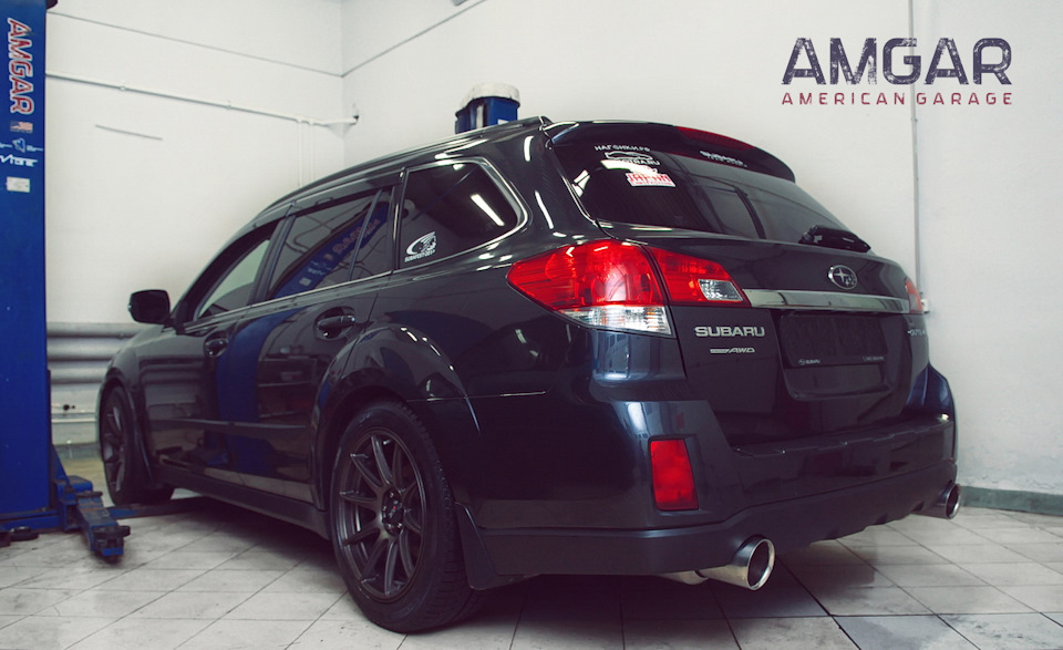 Глушители HKS ES Premium. Видео прилагается — Subaru Outback (BR), 3,6 ...