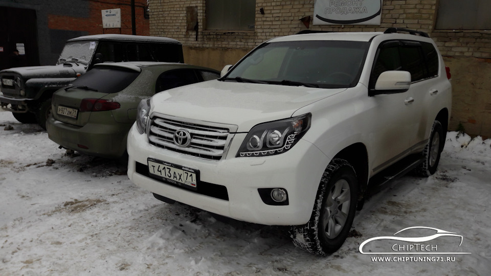 Toyota LC150 PRADO 3.0D4D 2012 — ChipTech | Чип-тюнинг в Туле на DRIVE2