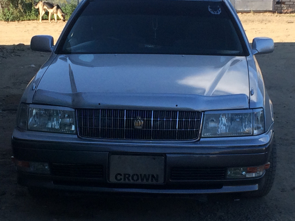 Подумал и решил долой мухобойку — Toyota Crown (S150), 2,5 л, 1998 года | кузовной ремонт | DRIVE2