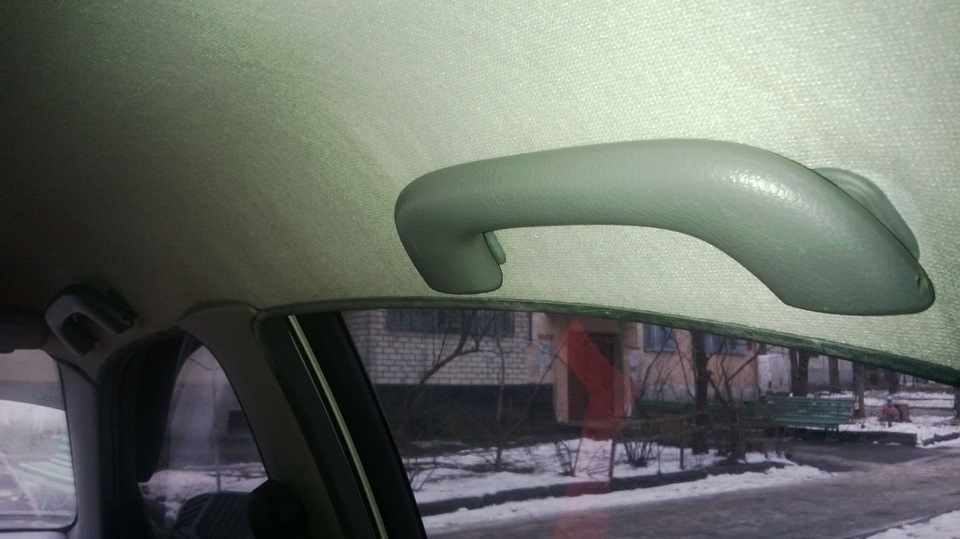 Покупка и установка потолочных ручек лачетти — Daewoo Sens, 1,3 л, 2006 ...