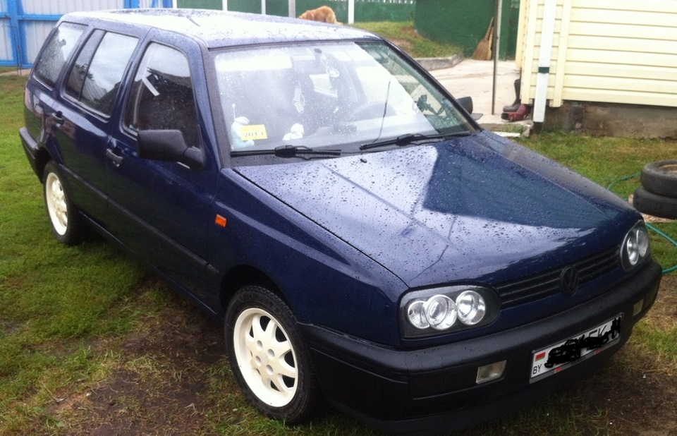 Вот таким я продал своего гольфика. — Volkswagen Golf Variant (Mk3), 1 ...