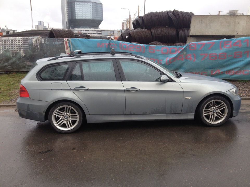 ET 20 R17 на трояке — BMW 3 series Touring (E91), 2 л, 2007 года ...
