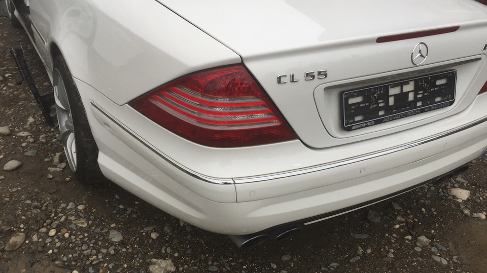Замена тапок с R19 на R18 — Mercedes-Benz CL 55 AMG (W215), 5,5 л, 2003 ...