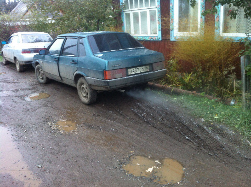 купил себе новый аппарат — Lada 21099, 1,5 л, 1999 года | покупка ...