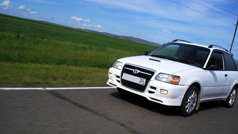 Toyota Starlet (80) 1.3 бензиновый 1993 | 4wd Turbo на DRIVE2