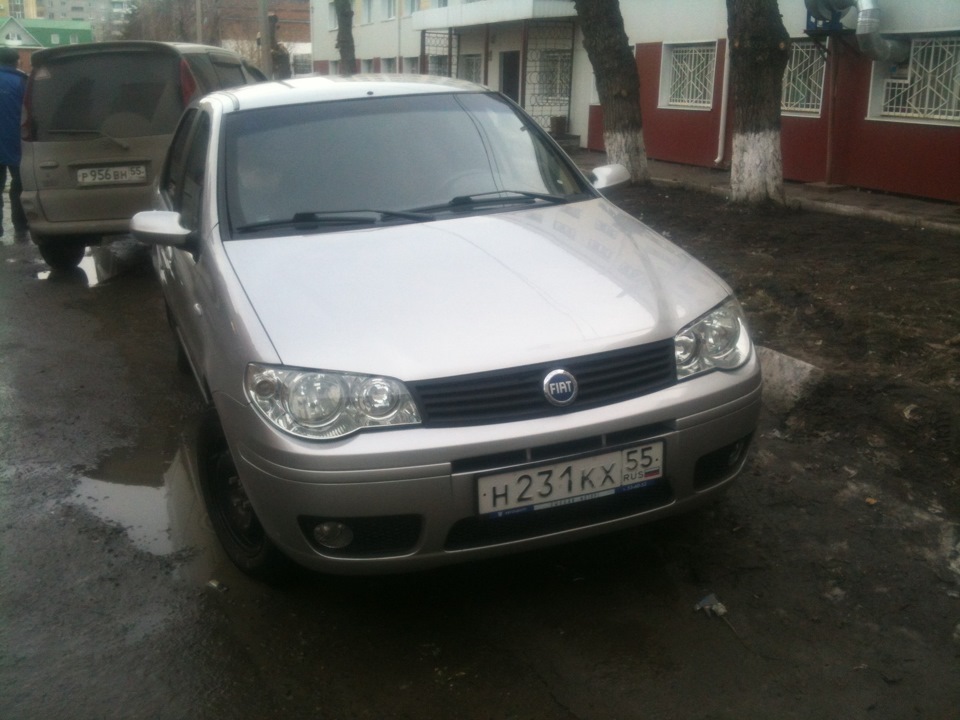 На улице грязь, а мы чистые:) — FIAT Albea, 1,4 л, 2007 года | мойка ...