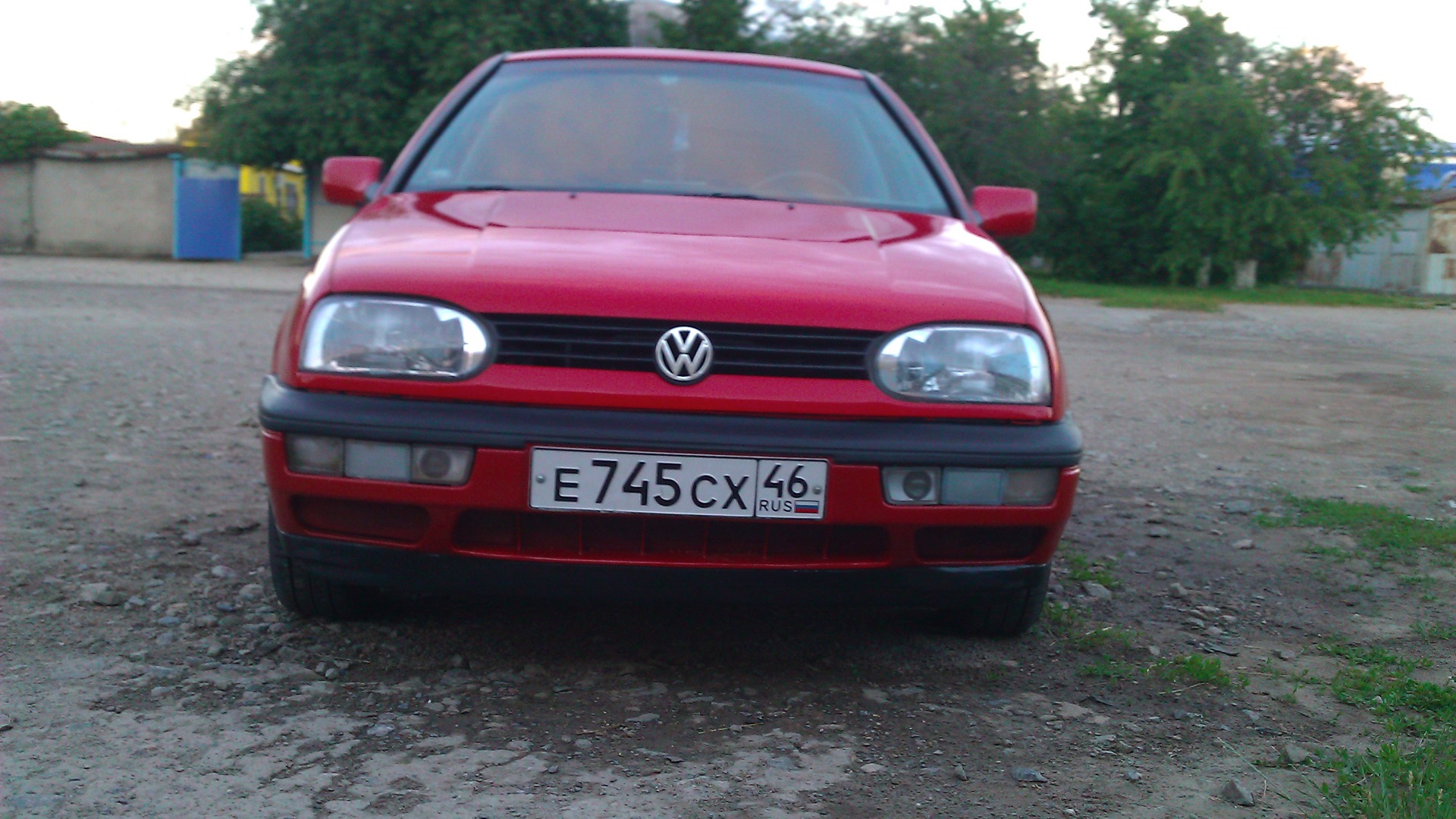 Volkswagen Golf Mk3 1.8 бензиновый 1995 | Red golf на DRIVE2