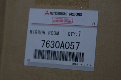 7630A057 Зеркало внутрисалонное в сборе Mitsubishi | Запчасти на DRIVE2