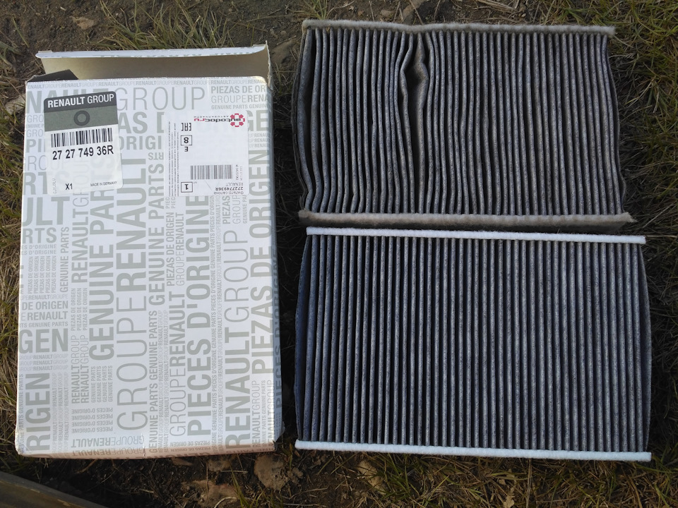 272774936R Фильтр салона RENAULT | Запчасти на DRIVE2