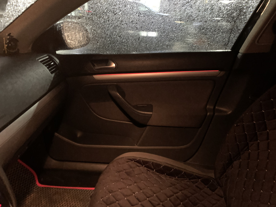 Подсветка в двери — Volkswagen Jetta V, 2 л, 2007 года | своими руками ...