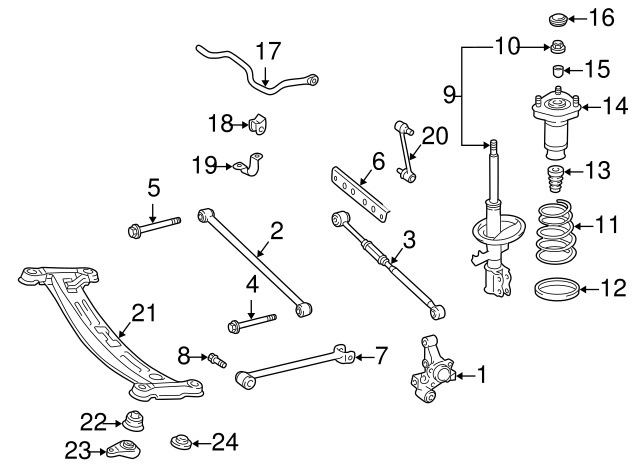 4825832020 ПРОСТАВКА ЗАДНЕЙ ПРУЖИНЫ НИЖНЯЯ. TOYOTA LEXUS | Запчасти на ...