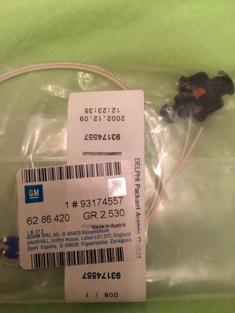 93174557 Датчик температуры охлаждающей жидкости GM | Запчасти на DRIVE2