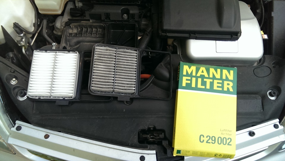 Замена масла и фильтров — Toyota Prius (20), 1,5 л, 2006 года ...