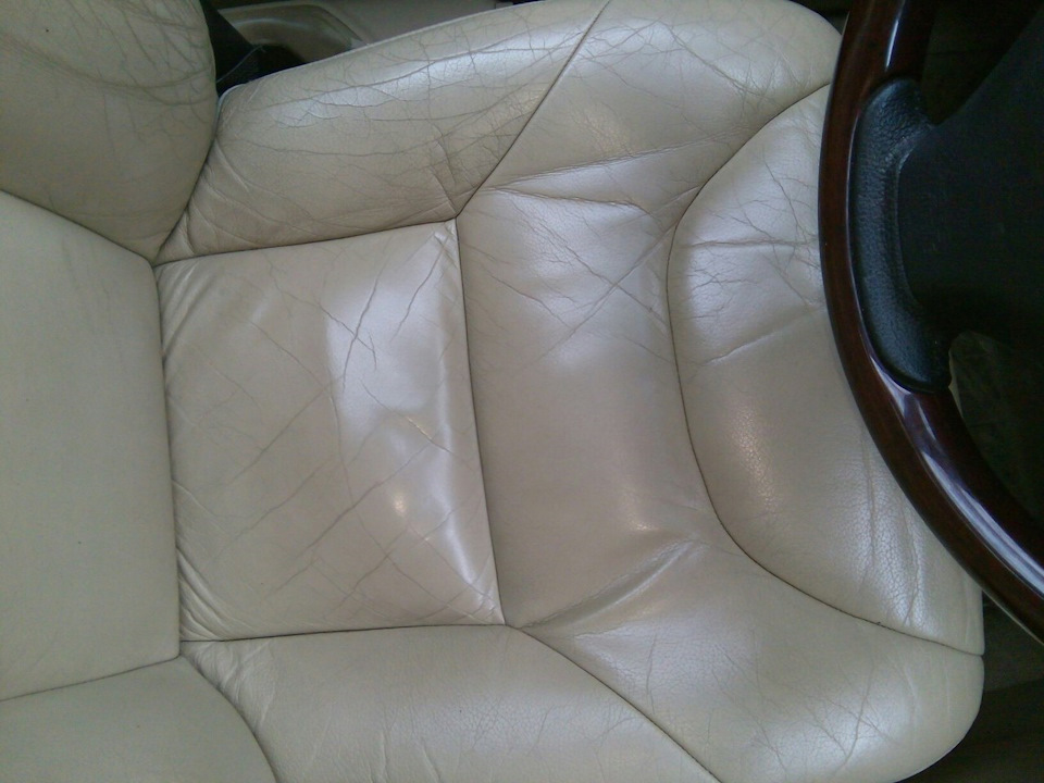 Чистка светлого кожаного салона (отзыв о комплекте) — Volvo S60 (1G), 2 ...