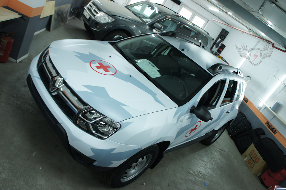 Renault Duster Arctic Camouflage — PremiumCaste на DRIVE2