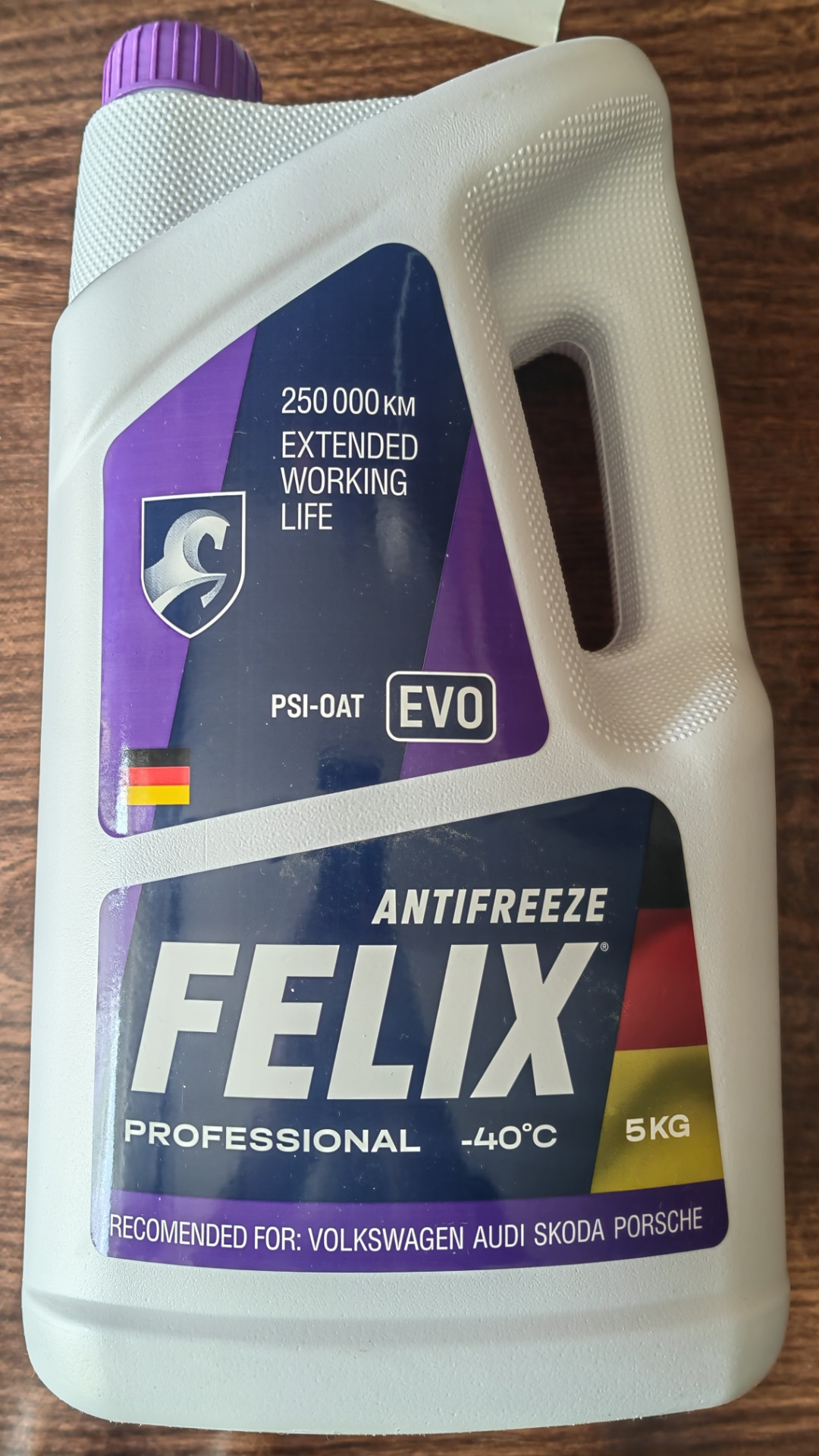 Антифриз FELIX — Volkswagen Polo Sedan, 1,6 л, 2016 года | наблюдение | DRIVE2