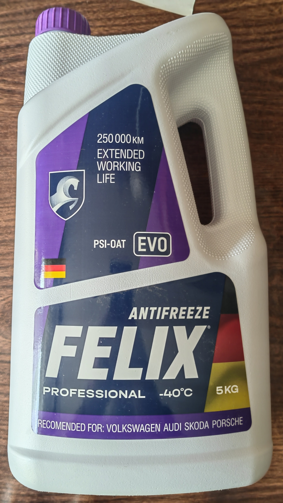 Антифриз FELIX — Volkswagen Polo Sedan, 1,6 л, 2016 года | наблюдение | DRIVE2