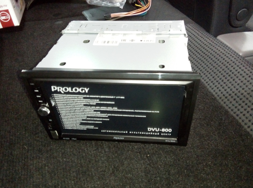 2DIN Магнитола Prology DVU-800 взамен штатной — Subaru Forester (SG), 2 л, 2003 года | автозвук ...
