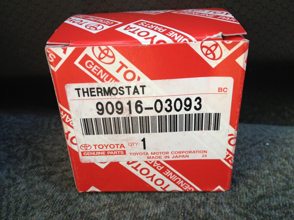 9091603093 Термостат TOYOTA LEXUS | Запчасти на DRIVE2